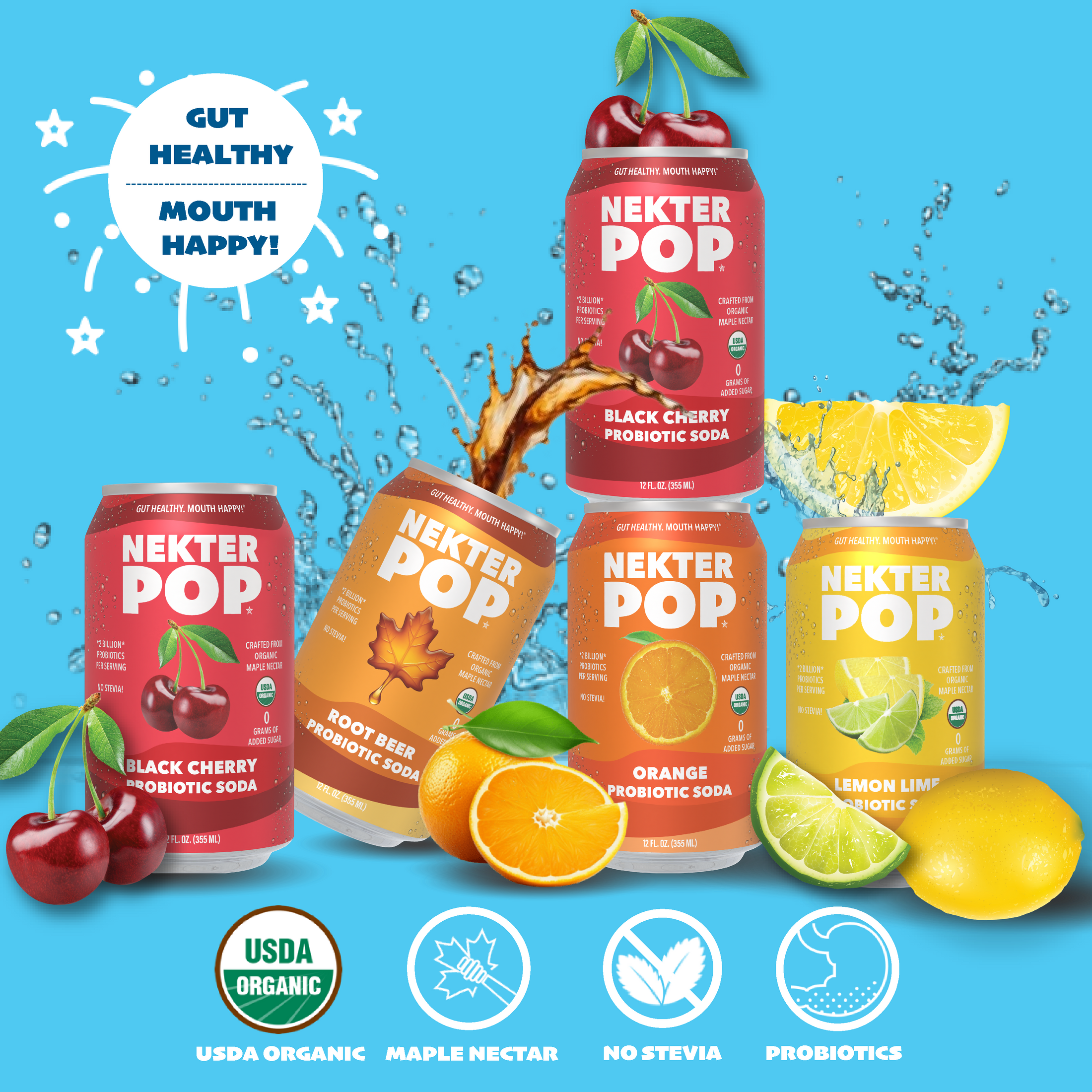 World's Only Maple Nectar Soda – NEKTER POP